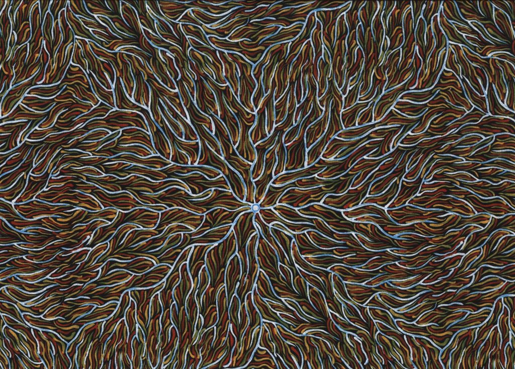 Buy Wholesale Running Water Dreaming Brown By Netta Williams Napanangka ...